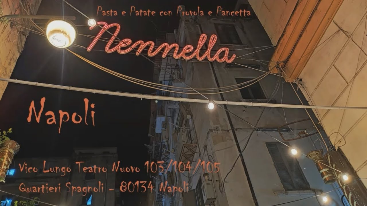 2022-10-08 TRATTORIA DA NENNELLA A NAPOLI - YouTube