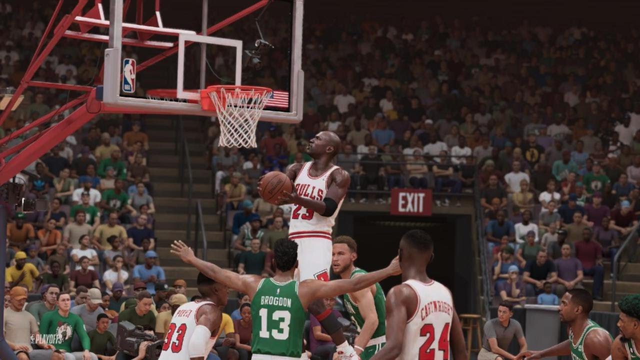 NBA 2K23_Under th rim reverse layup - YouTube