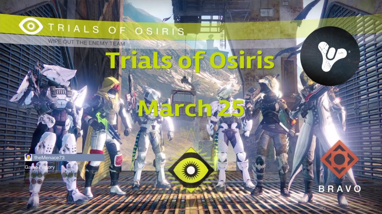 New Trials of Osiris Map March 25!! - YouTube