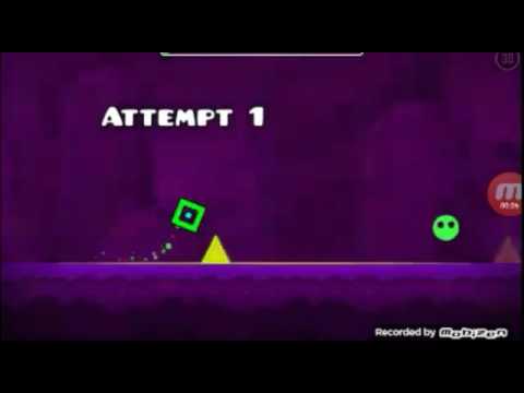 Geometry dash world (first island) - YouTube