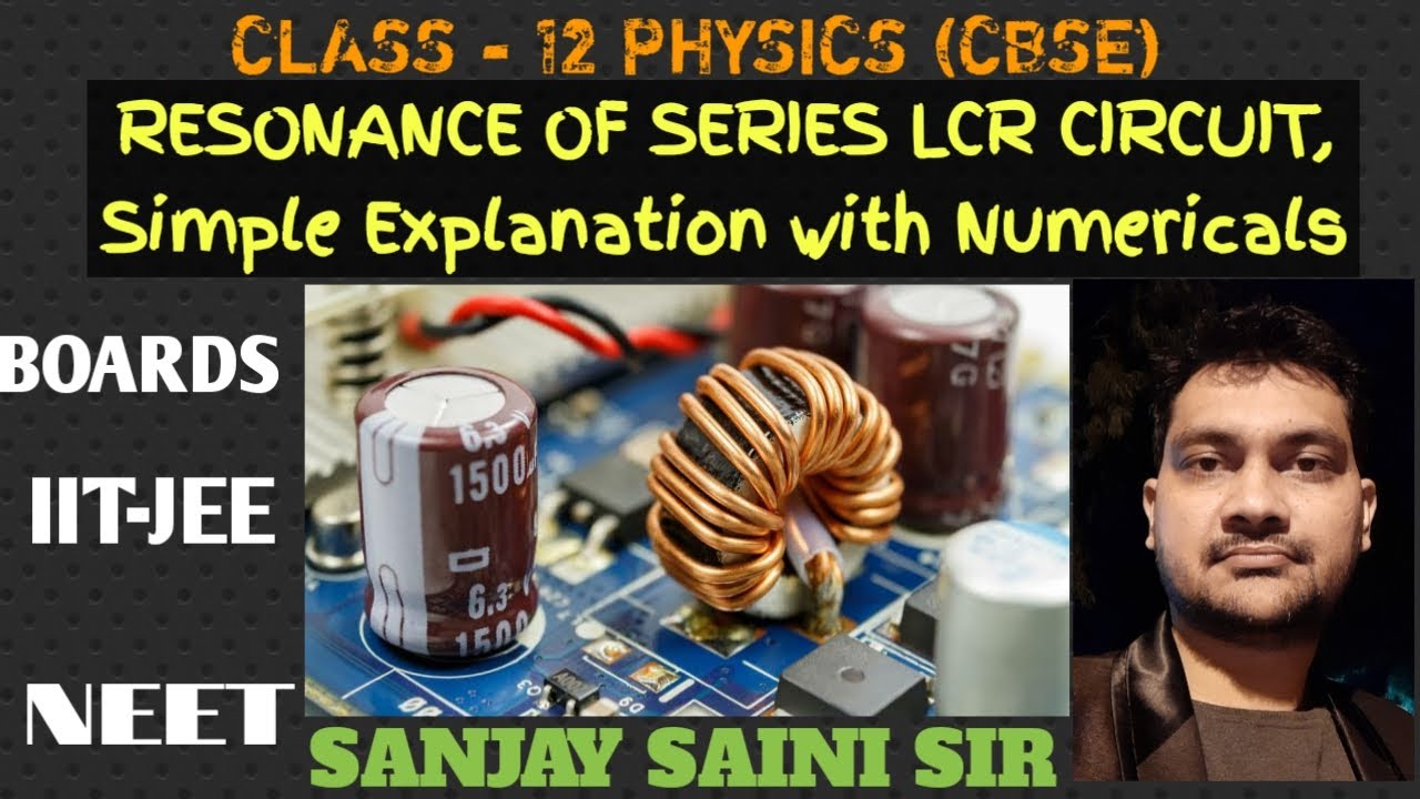 Class 12 PHYSICS Chapter 7: Series LCR circuit Full Explanation with ...