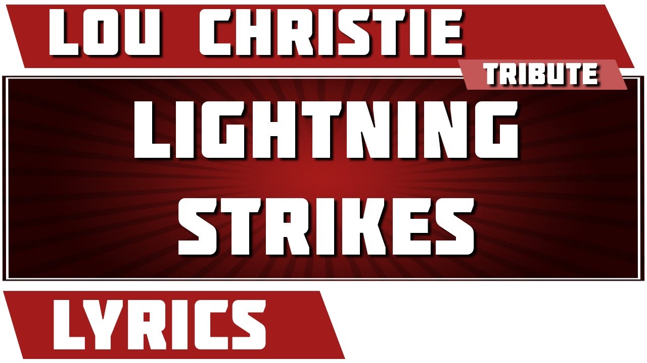 Lightning Strikes - Lou Christie tribute - Lyrics - YouTube