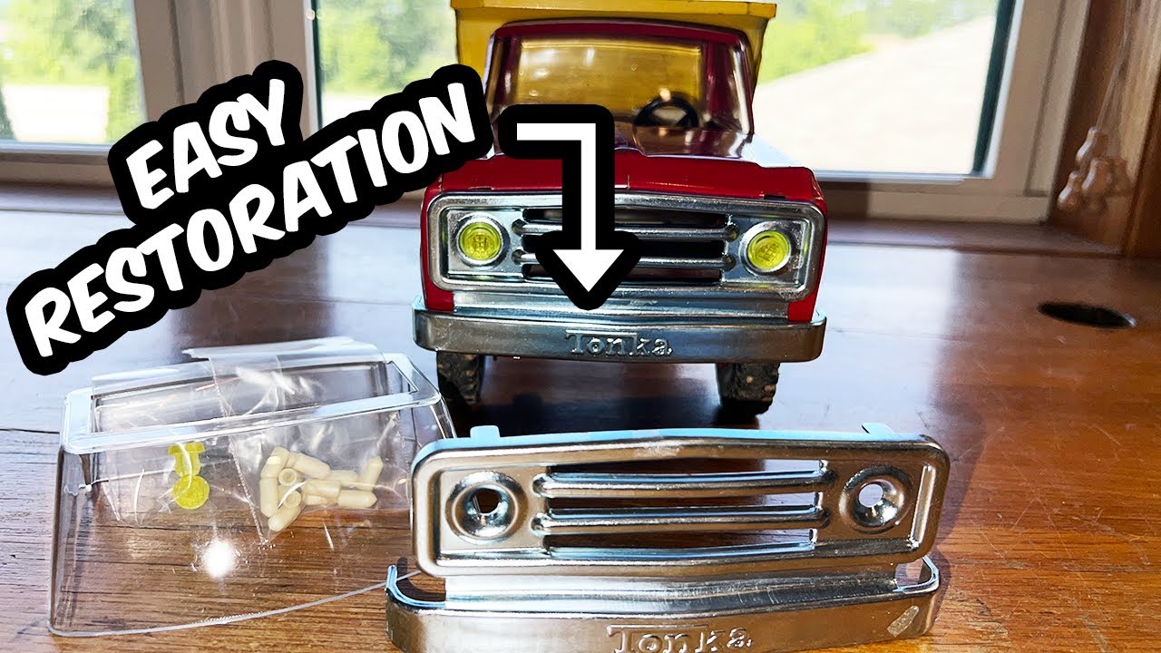 Restoring Buddy L and Tonka Trucks: Windshield and Flasher Installation ...