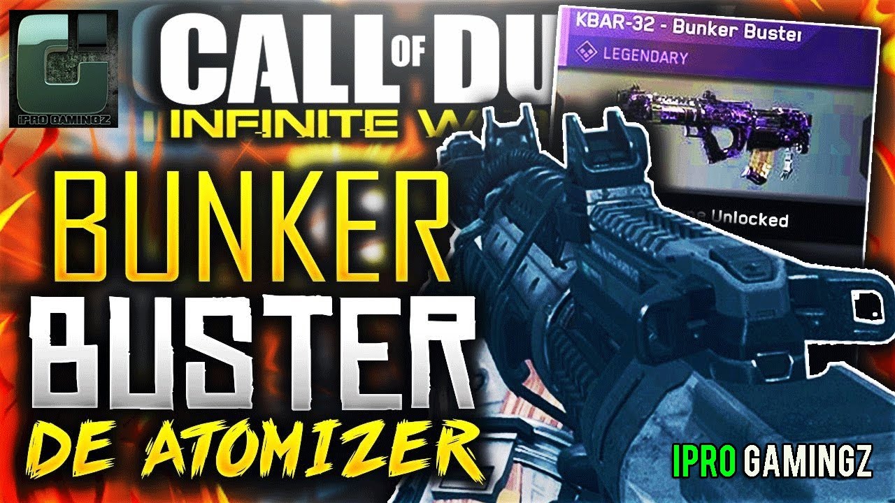 CALL OF DUTY INFINITE WARFARE DE-ATOMIZER KBAR-32 GAMEPLAY MULTIPLAYER (IW) - YouTube