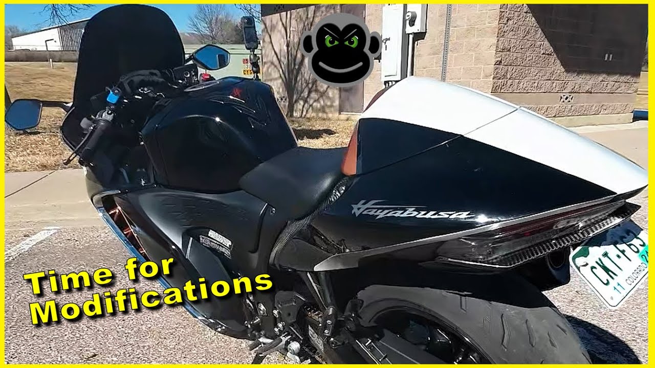 2022 Hayabusa Modifications Part 1 | Motocomposites Carbon Fiber | 3M ...