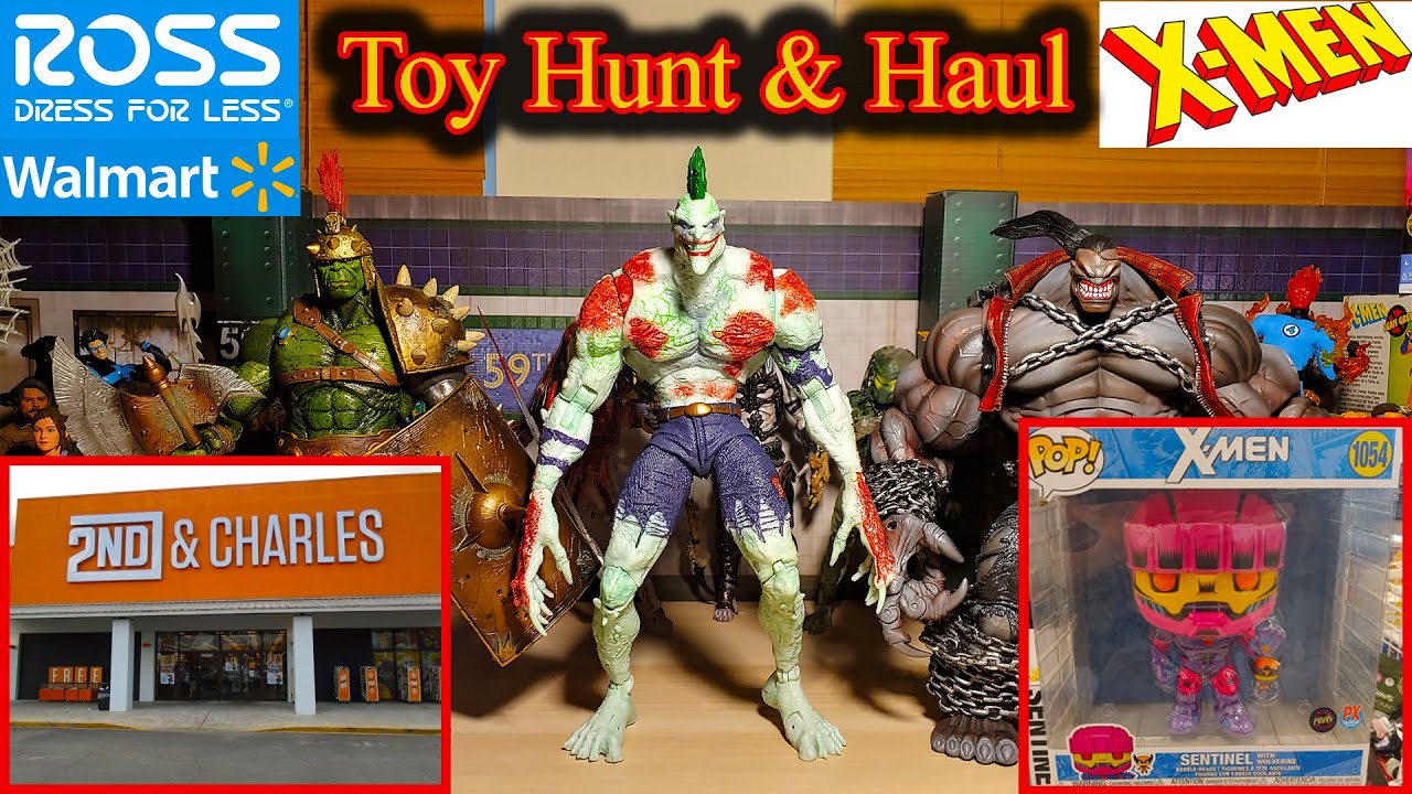 Toy Hunting NEW Action Figures | Unexpected Finds at Ross and 2nd ...