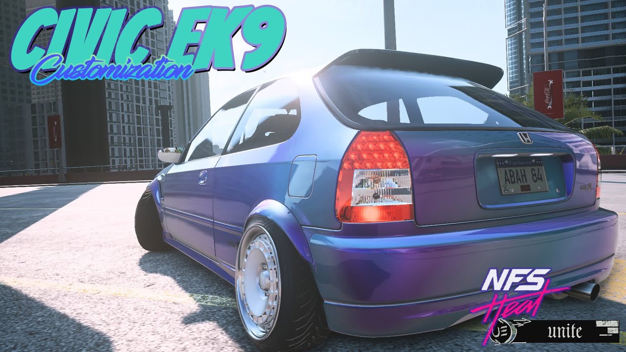 HONDA CIVIC TYPE-R (EK9) V8 BUILD | NFS HEAT UNITE - YouTube