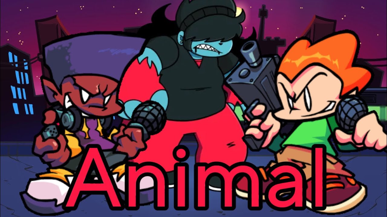 FNF Animal but Darnell and Pico sing it - YouTube