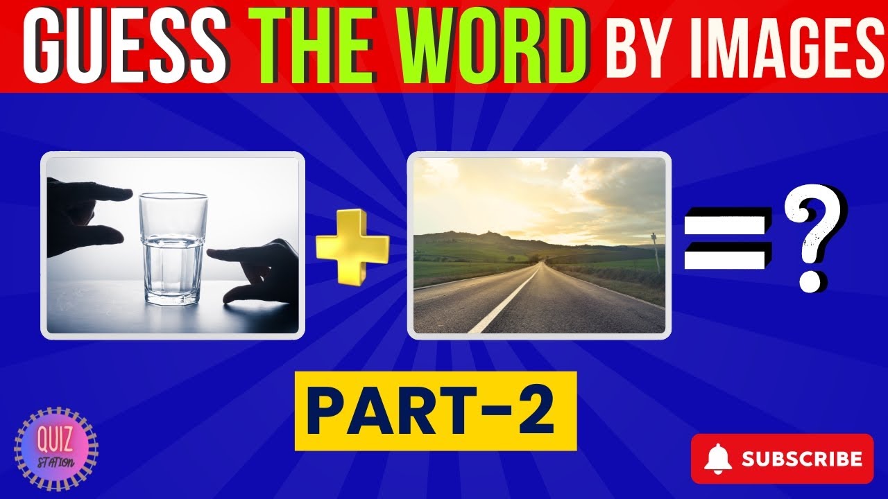 Guess the Word from These Images!🔍🧩| Fun and Challenging Puzzle Game ...