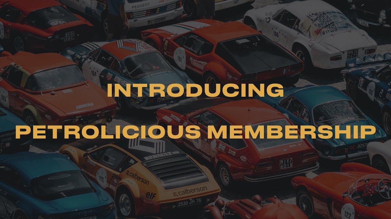 Introducing Petrolicious Membership - YouTube