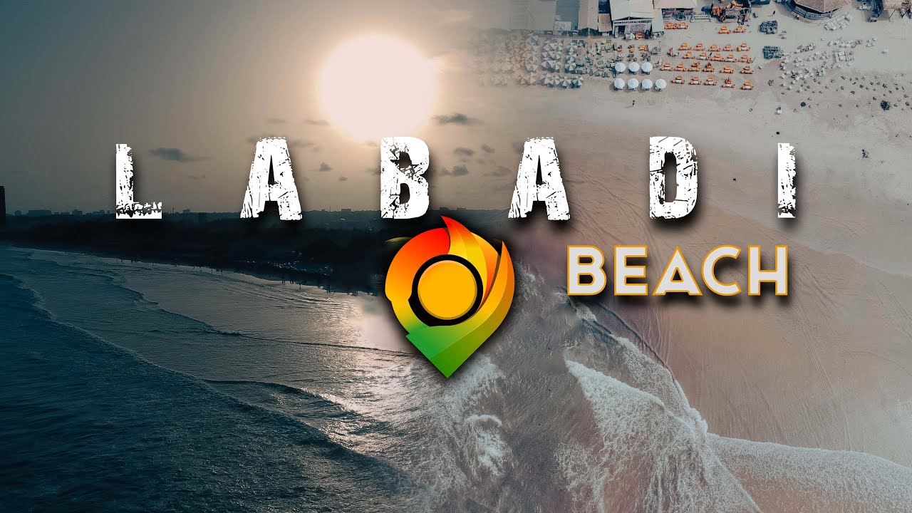 Labadi Beach Accra 4K//Ghana's Biggest Beach //DJIMINI Aerial VIEW ...