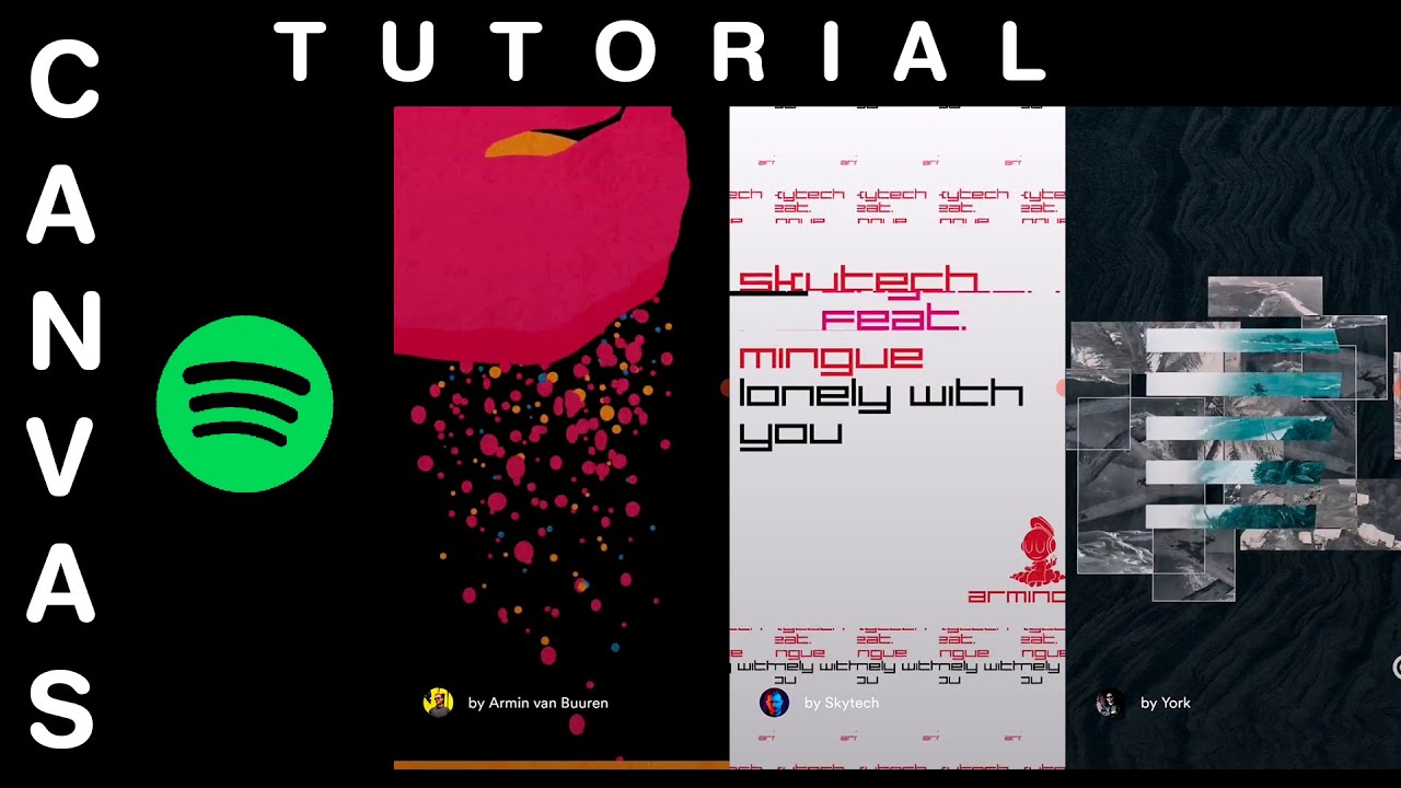 Spotify Canvas - Quick Tutorial on how to create them - YouTube