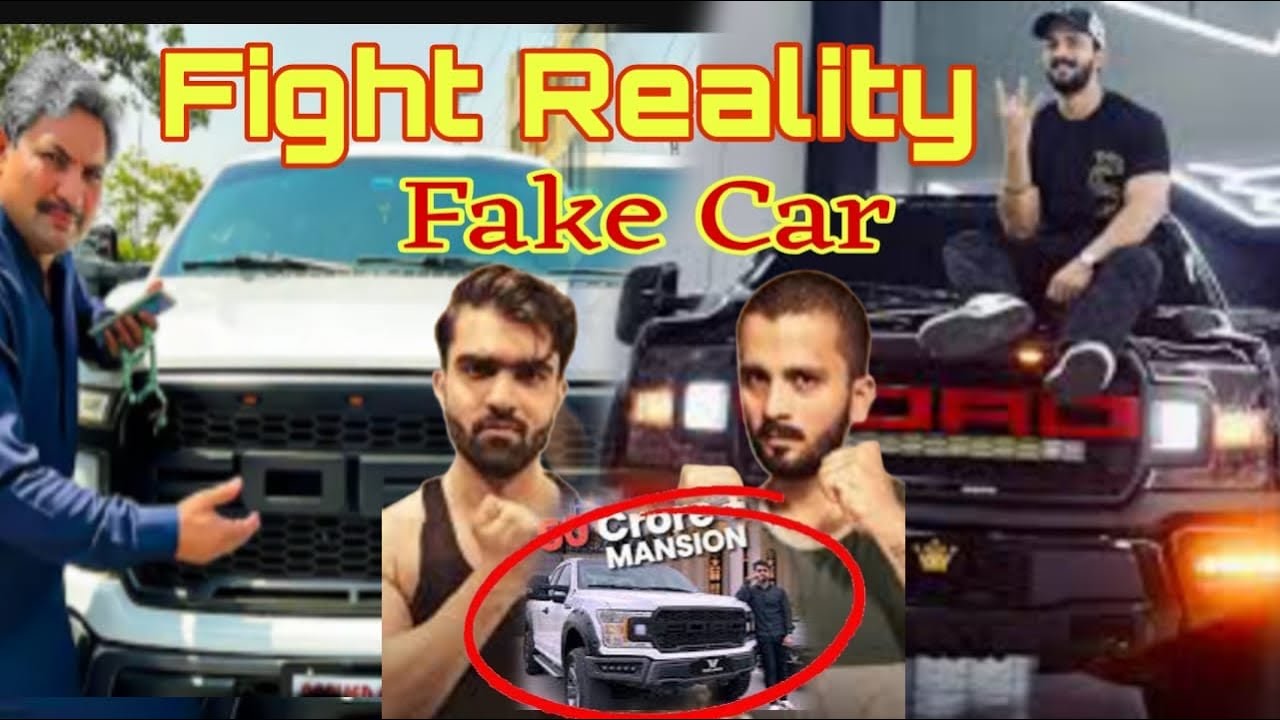 Rajab Butt Fake Ford raptor Reality With Full proves (Anas Ali ya Car ...