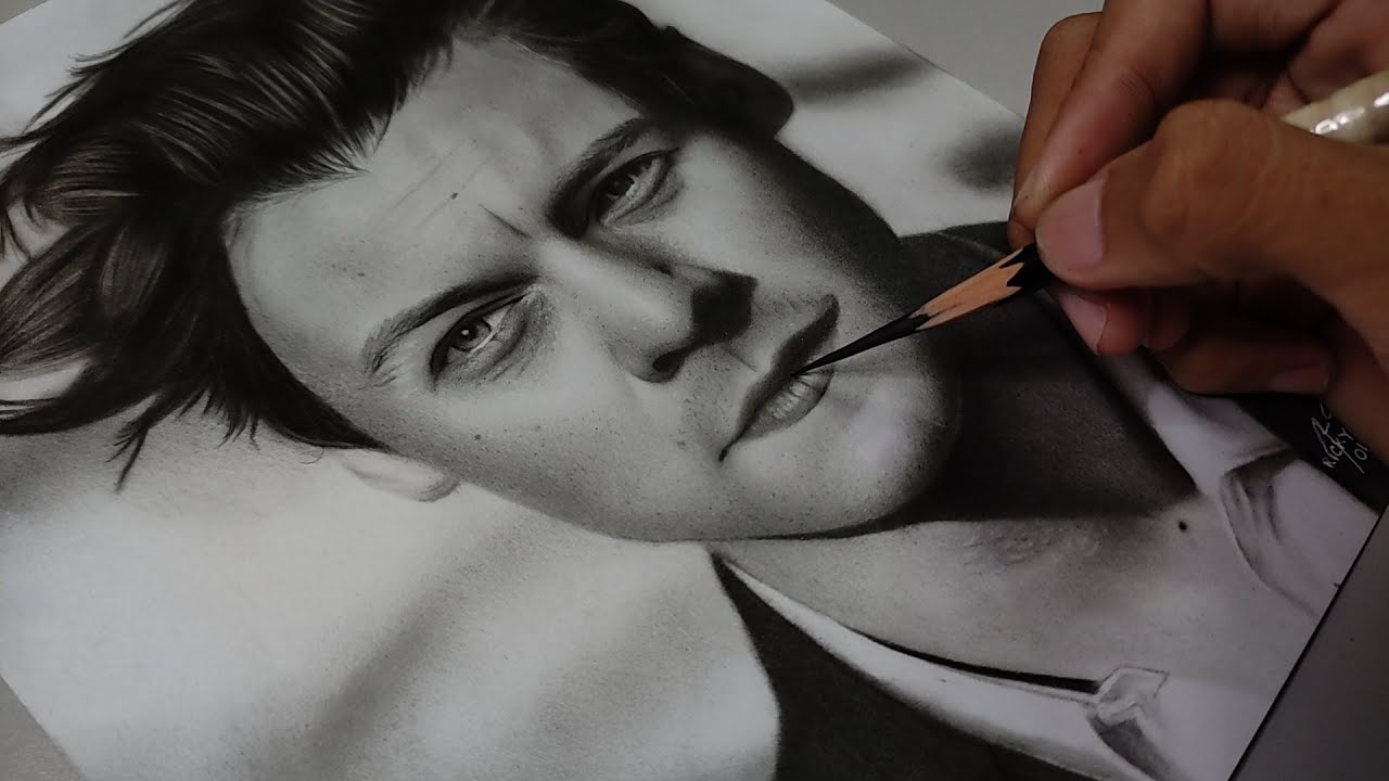 How To Draw Harry Styles Step By Step Realistic