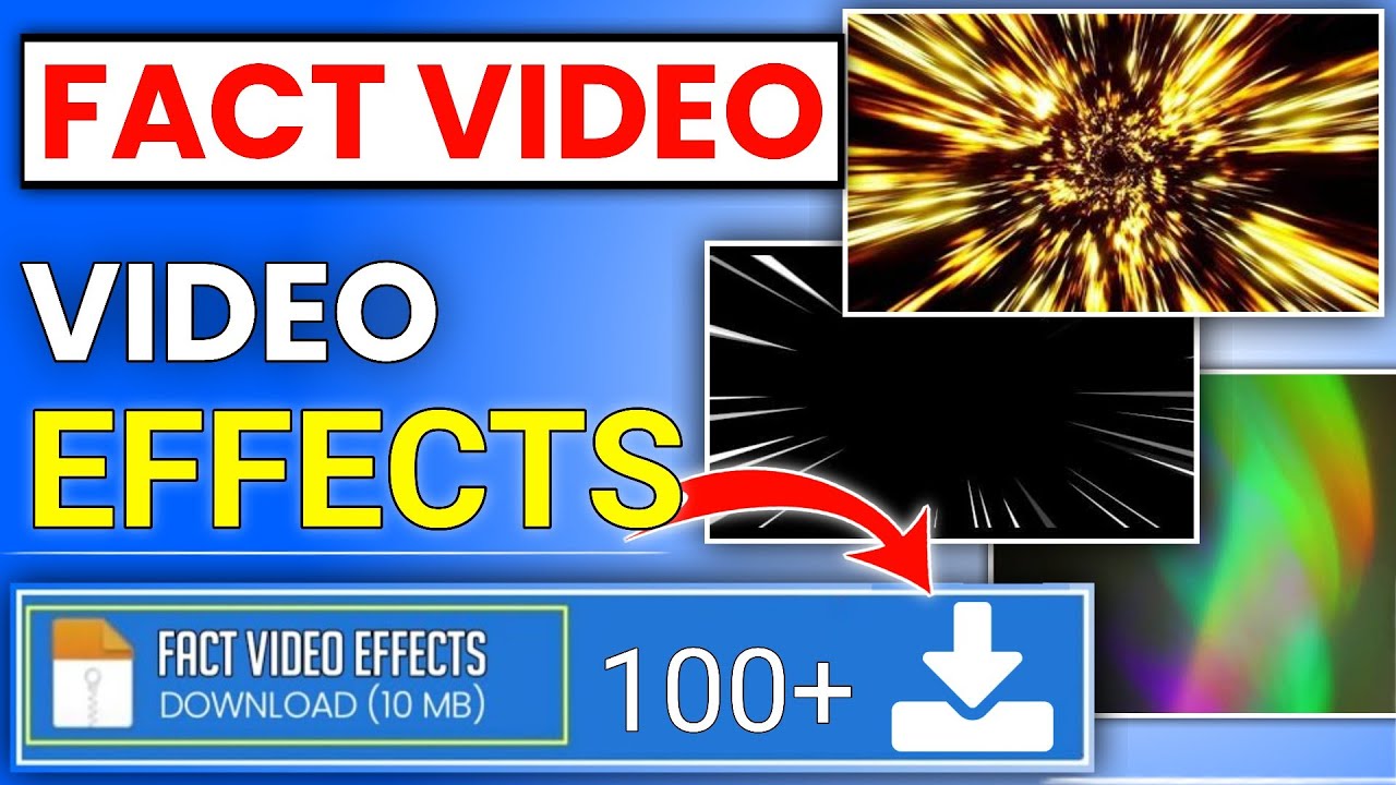 {Unique} Fact Overlay And Video Effects | Transition Overlay - YouTube