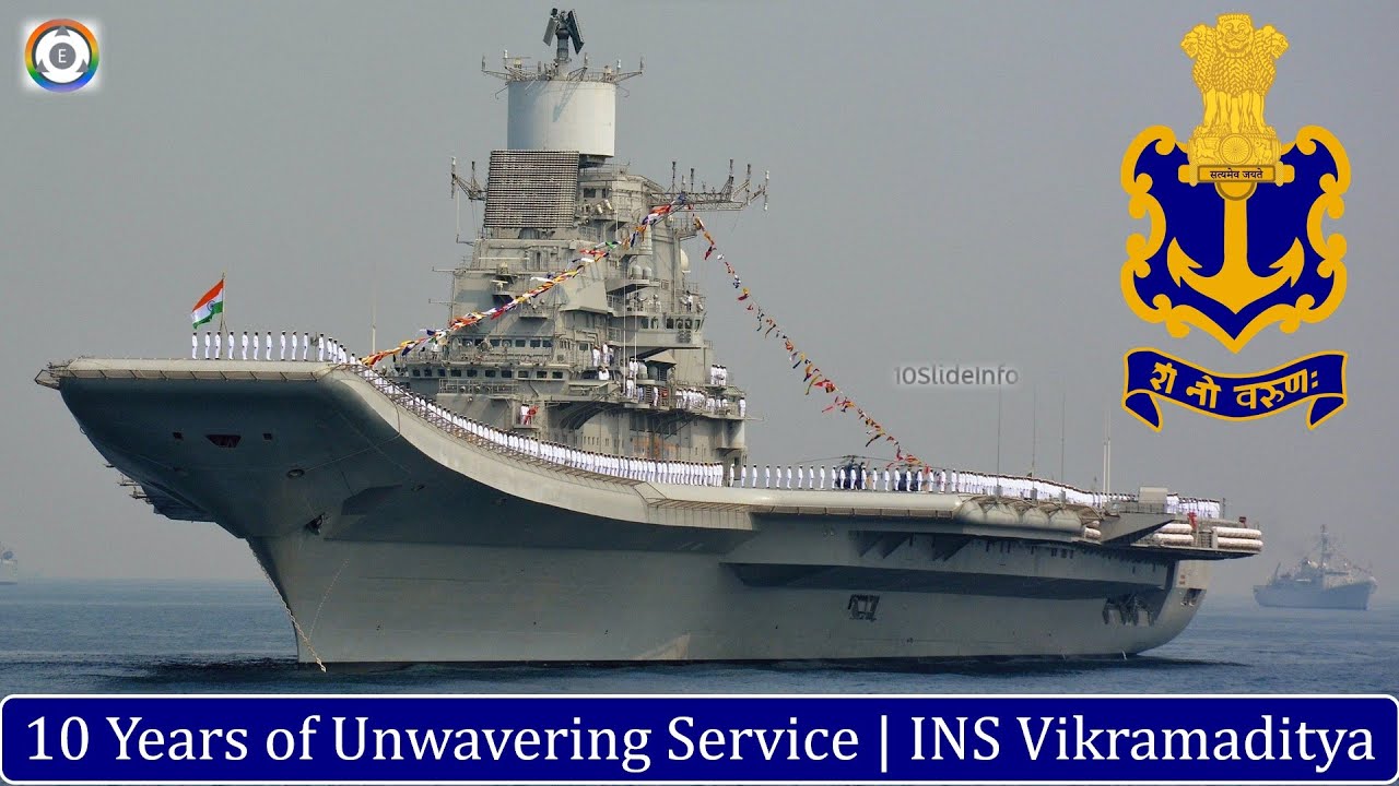 10 Years of Unwavering Service | The Legacy of INS Vikramaditya - YouTube