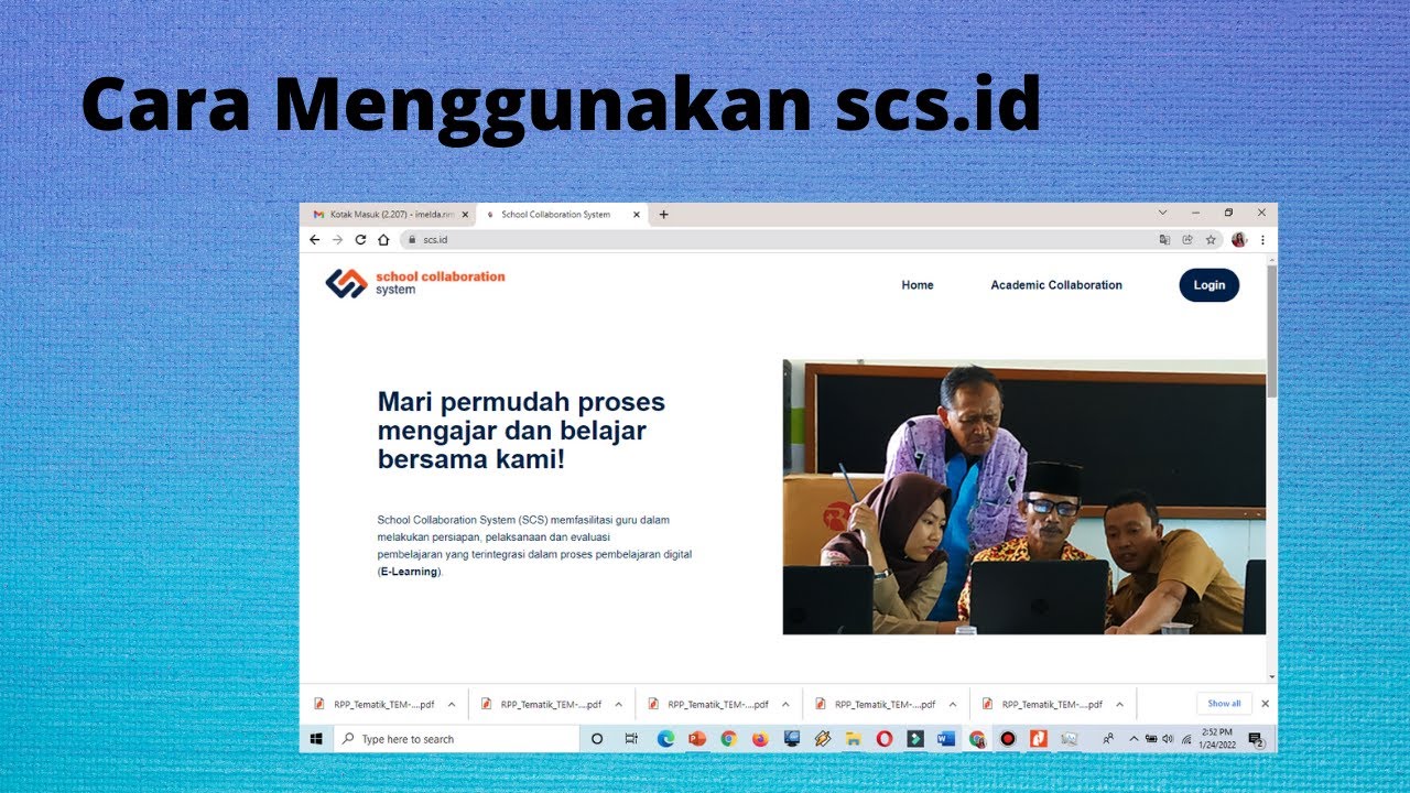 cara menggunakan scs id - YouTube