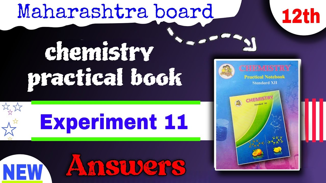 class 12 practical book - 12th chemistry practical experiment 11 ...
