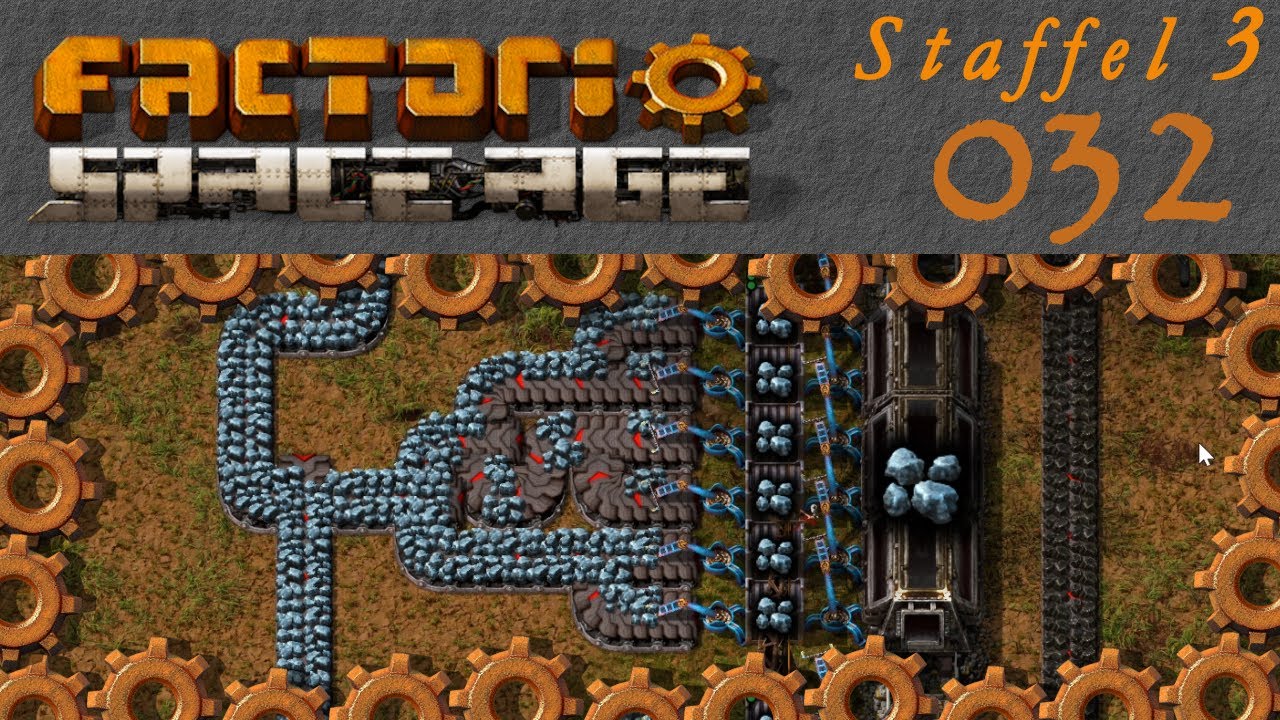 Das Eisenerz wird endlich gefördert | Factorio: Space Age #032 | Staffel 3 - YouTube