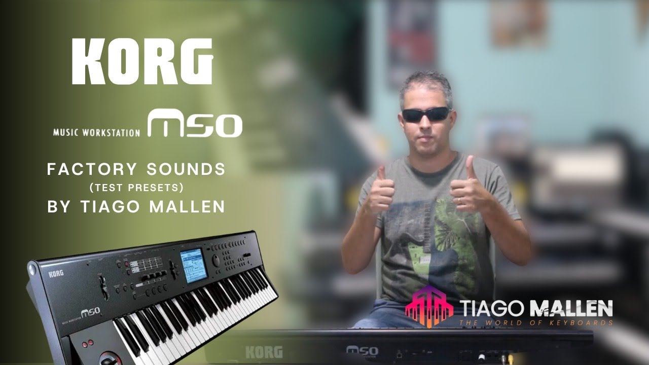 KORG M50 (Test Sounds) factory sounds by Tiago Mallen #korg - YouTube