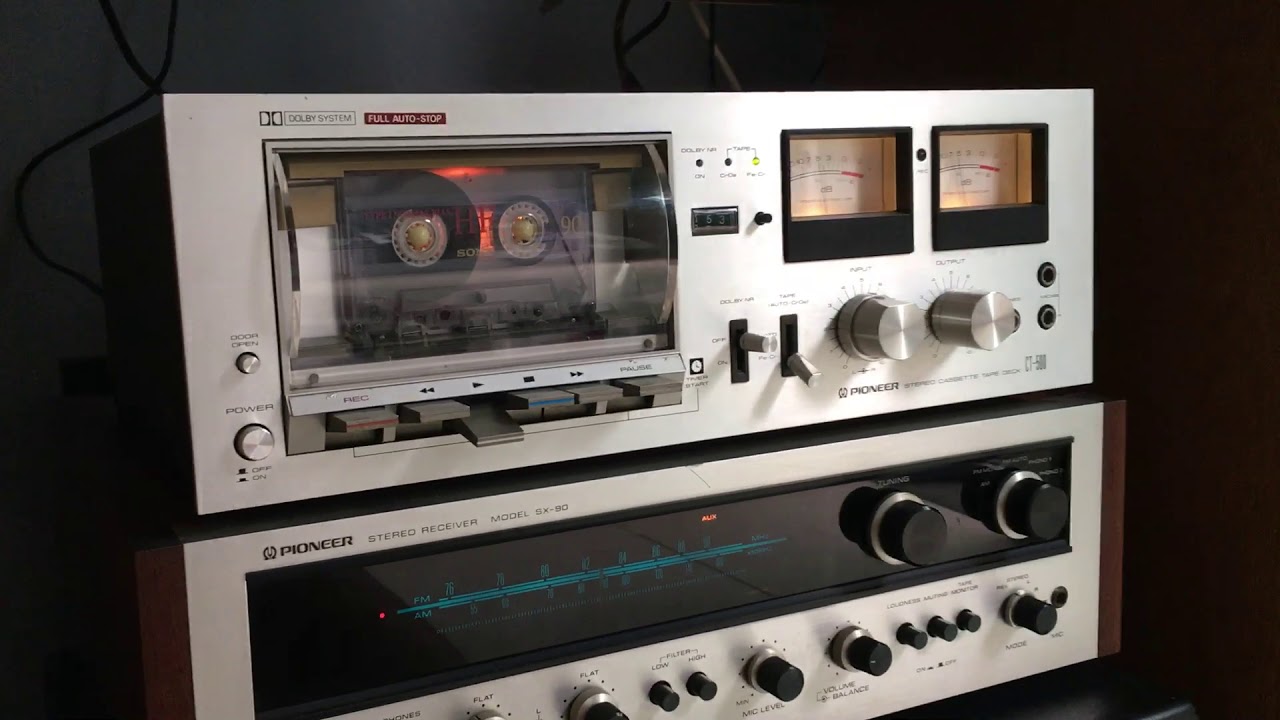 Pioneer CT-500 - YouTube