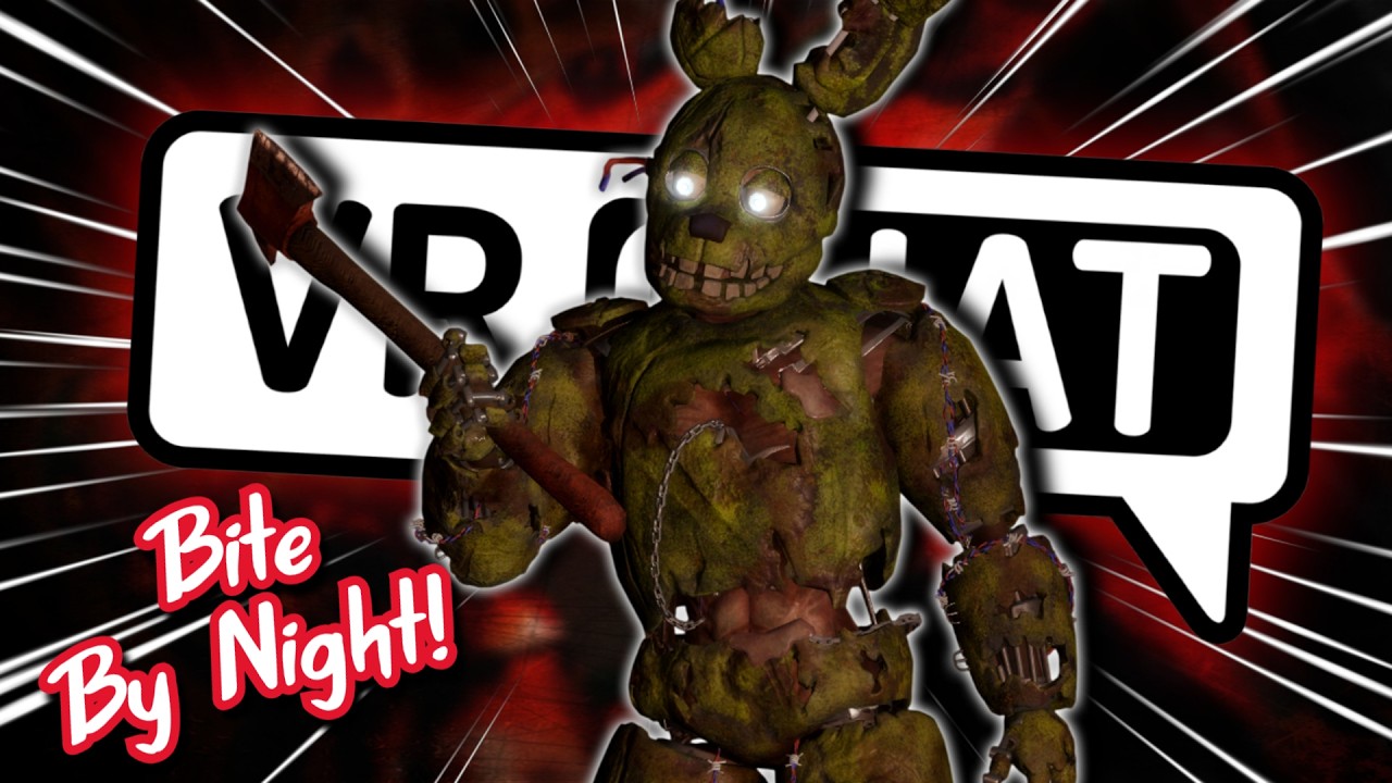 Springtrap Is Crazy In Bite By Night! - Roblox Funny Moments (VRChat ...