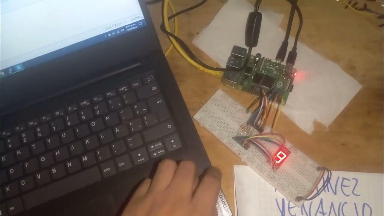 Display de 7 segmentos con Raspberry Pi 4 - YouTube