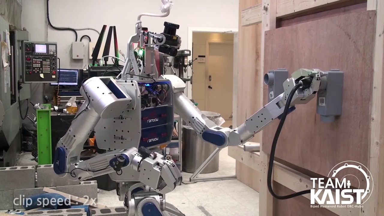 DRC 2015 Team KAIST Full Video - YouTube