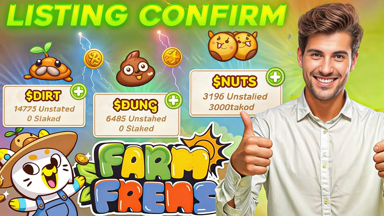 Farm Frens -TGE 25 January 2025 Confirmed | Farm Frens Airdrop ...