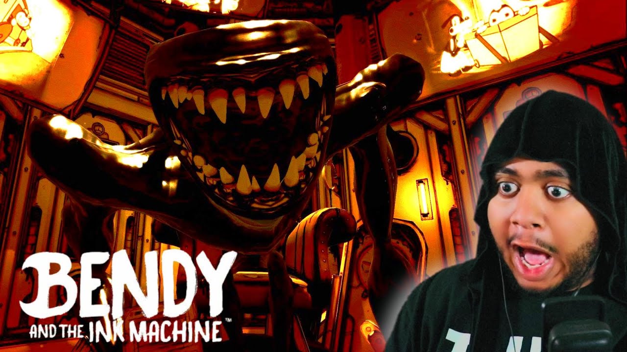 BEAST BENDY BOSS FIGHT!!! Bendy And The Ink Machine Chapter 5 (PS5 ...