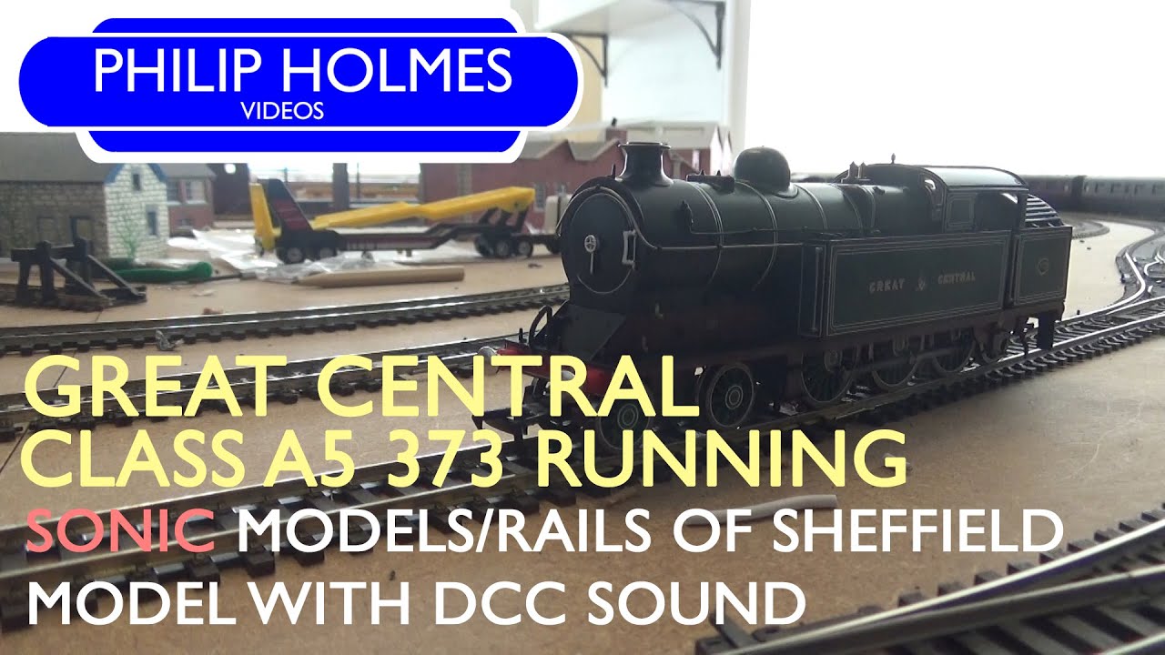 Great Central Class A5 373 Running - YouTube