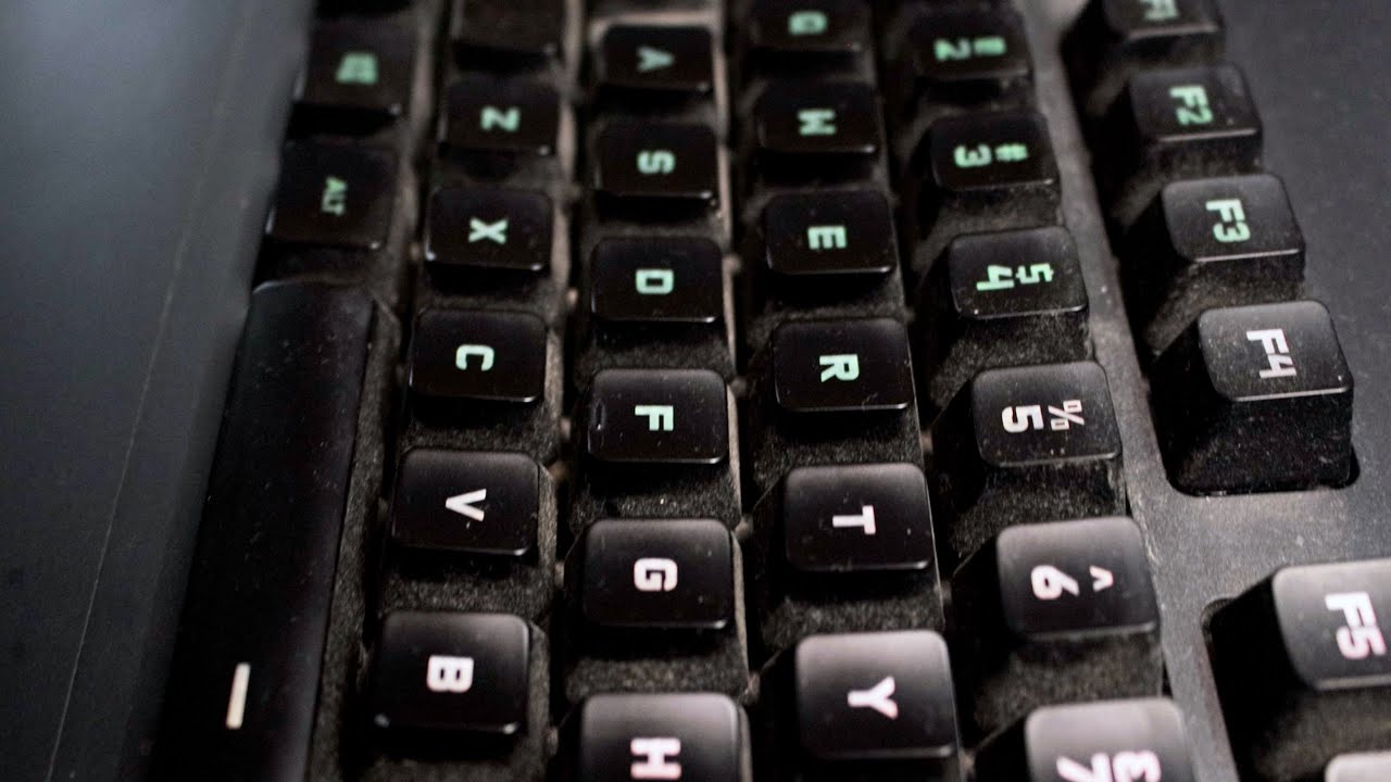 Cleaning A Dusty Logitech G213 Prodigy Keyboard Until It Looks Like New ...
