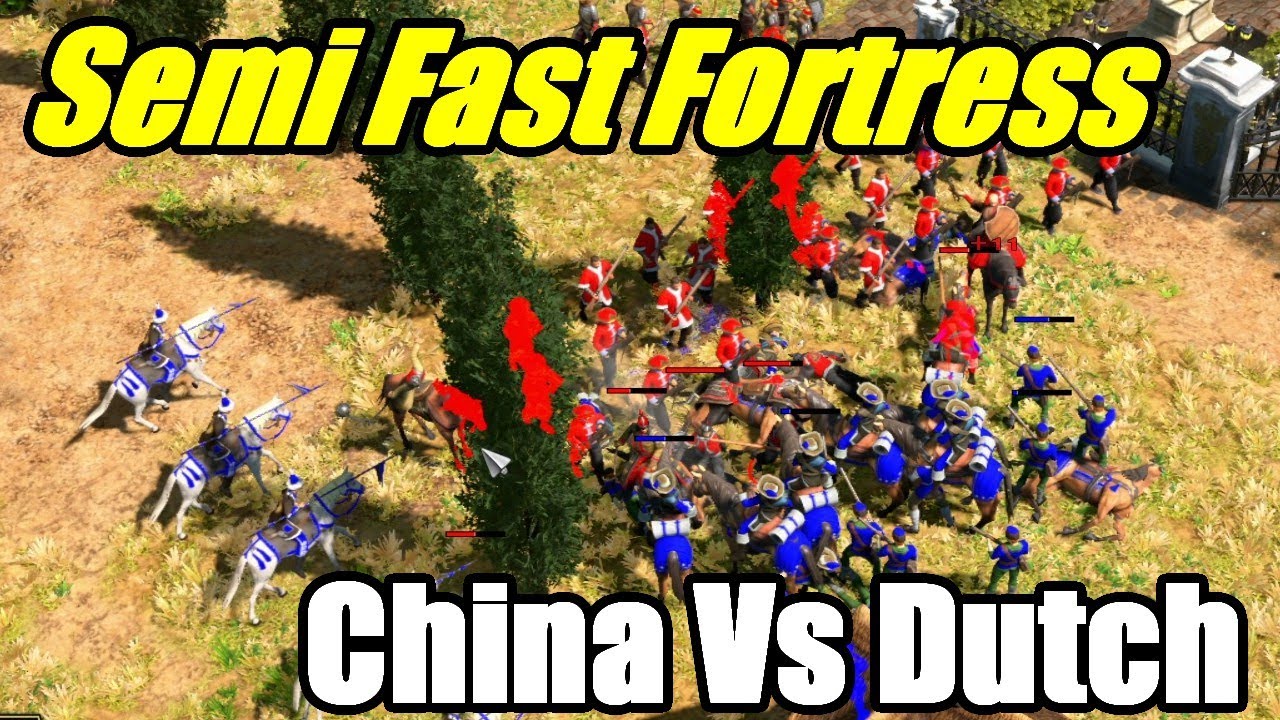 Semi FF China Vs Dutch Age Of Empires 3 - YouTube