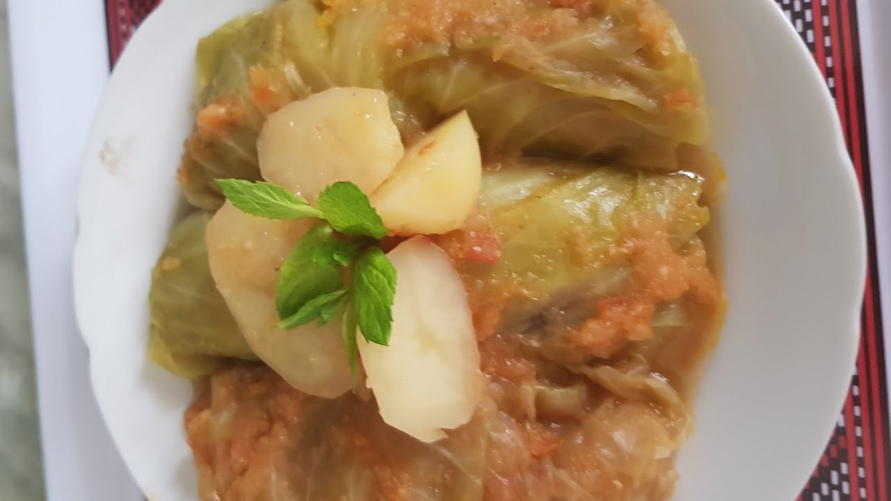 Cabbage Roll-Arab Style #MyOwnVersion #VegestablesRoll #ArabicFood # ...