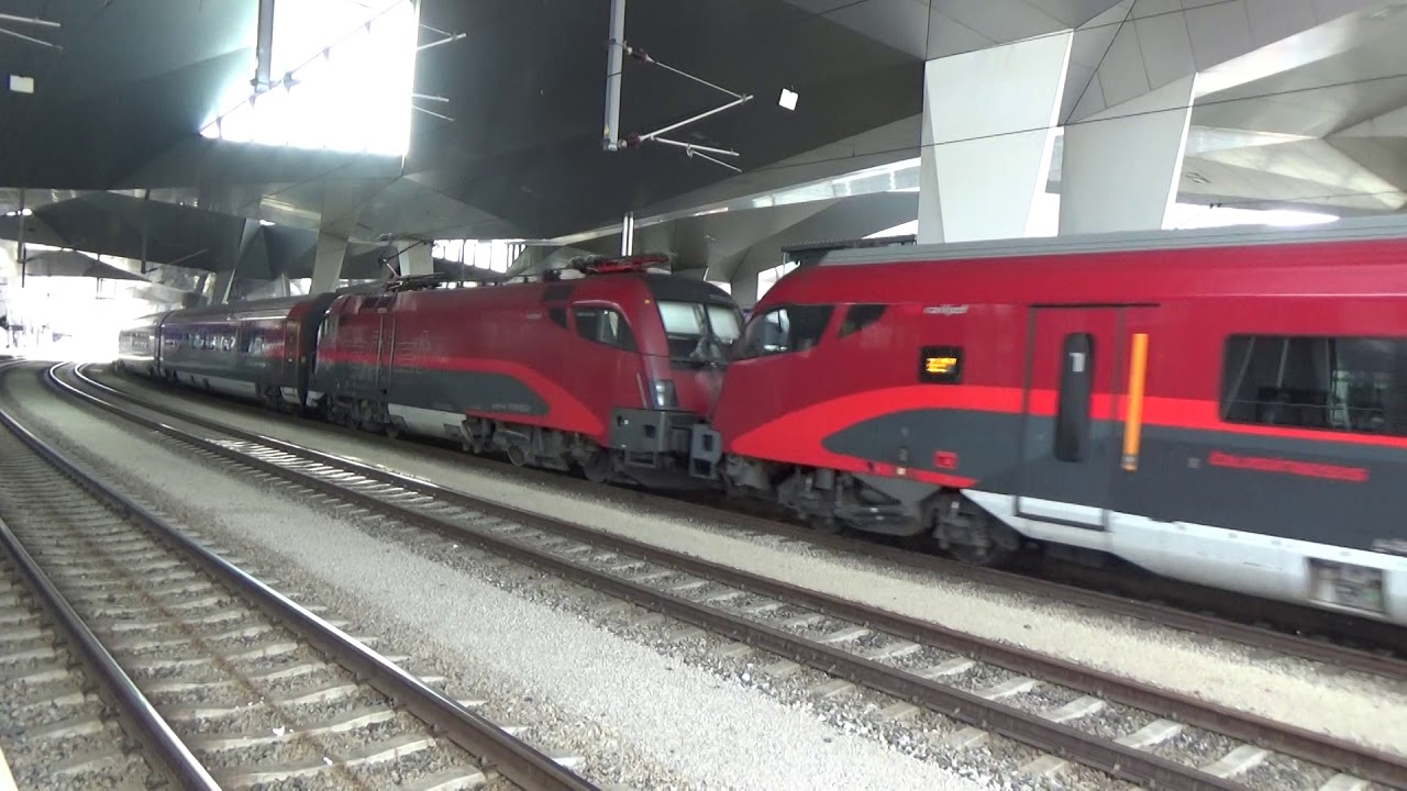 railjet xpress 949/railjet xpress 49 Wien Hbf - YouTube