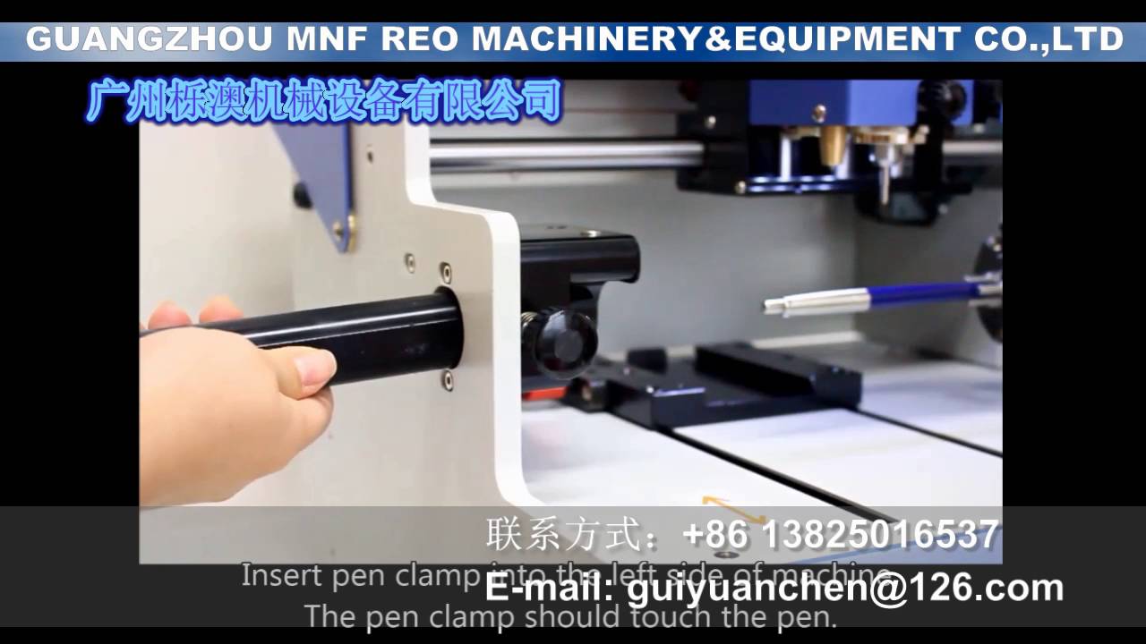 How to Use Pen Clamp Magic 70 Magic CNC Metal Cutting&Engraving Machine ...