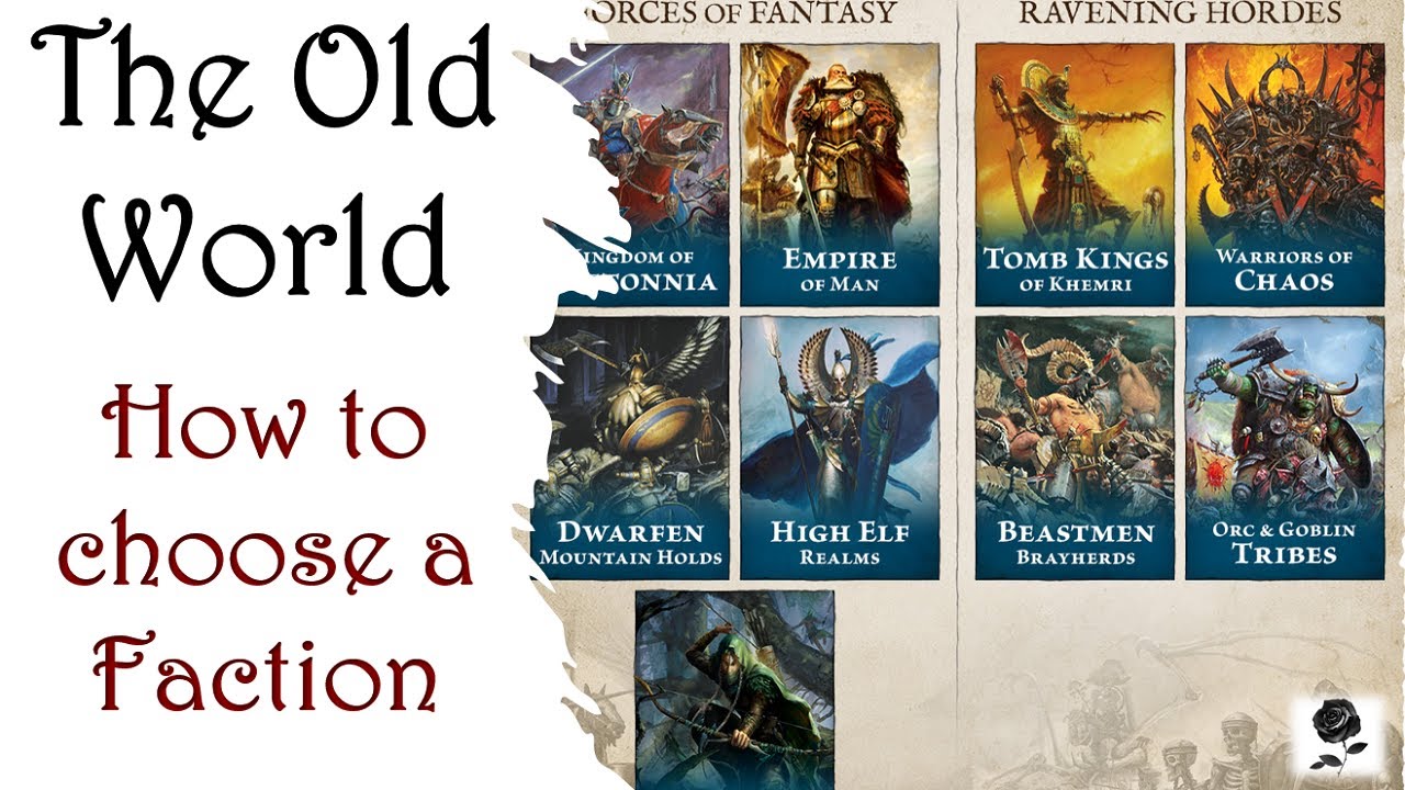 The Old World: How to choose a Faction - YouTube