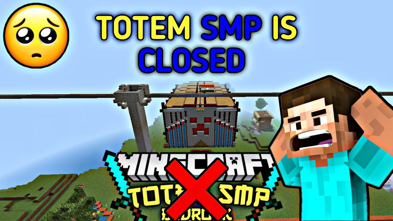 😱TOTEM SMP IS CLOSED 🔐🔒 || THE END OF TOTEM SMP - YouTube