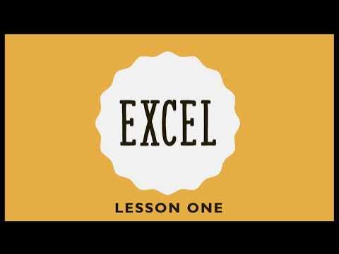 Excel Lesson 1 | Formulas - YouTube