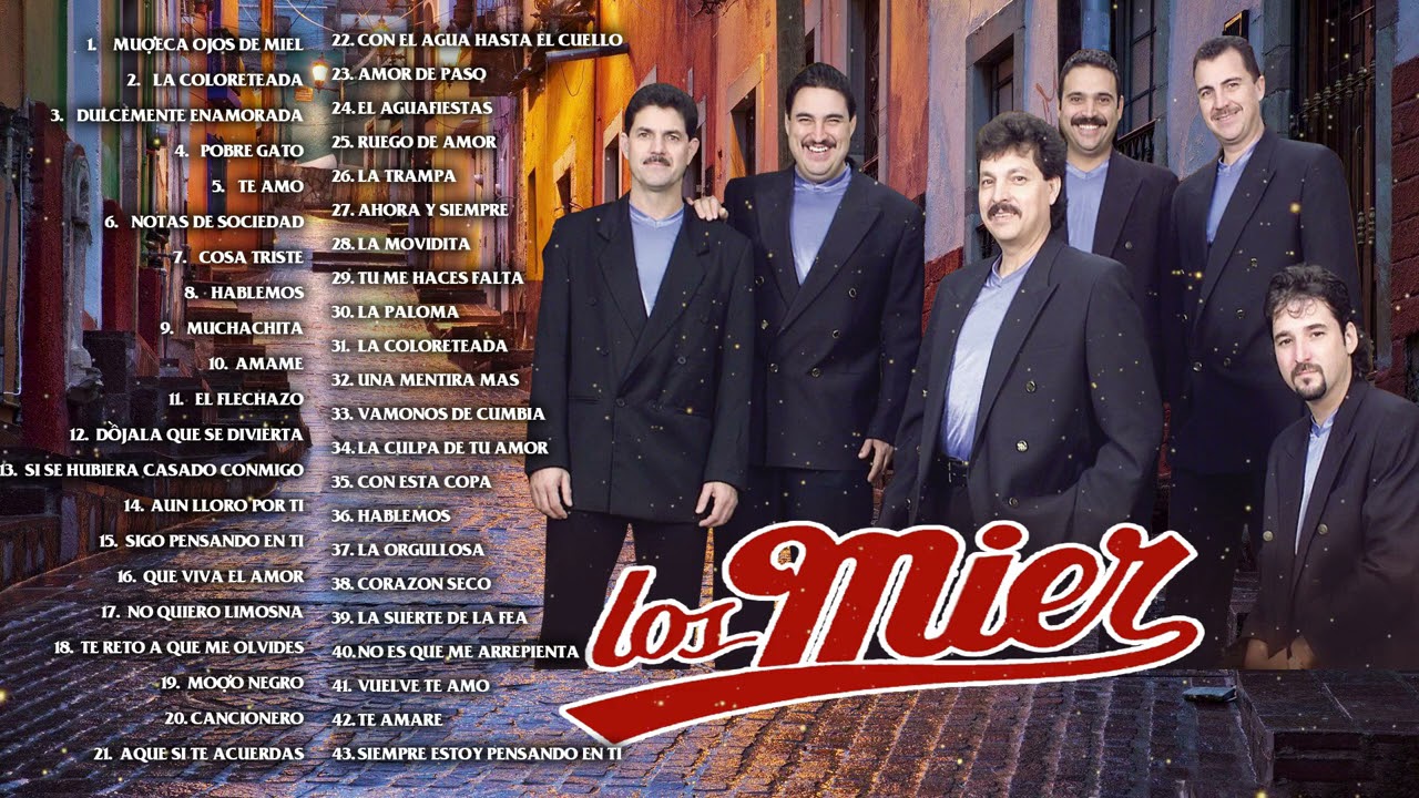 MIER EXITOS SUS MEJORES CANCIONES MIX - MIER 20 GRANDES EXITOS ...