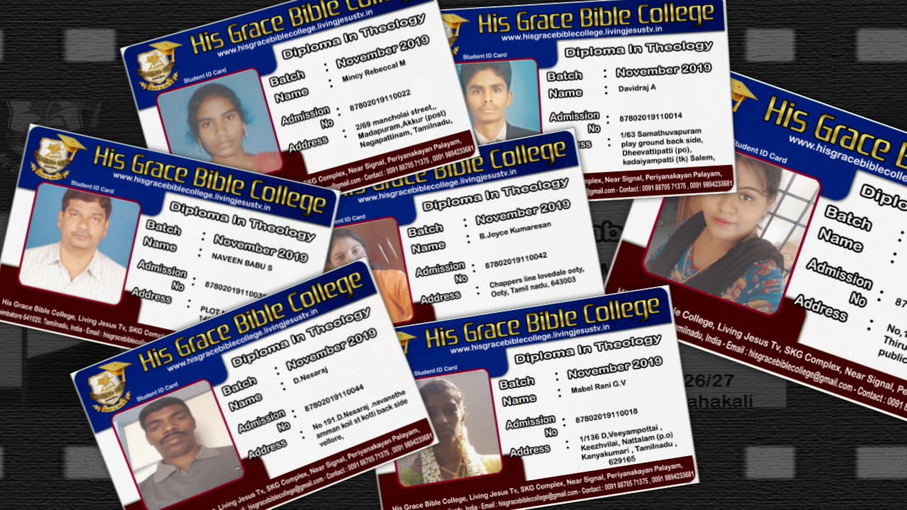 His Grace Bible College - Admissions - YouTube