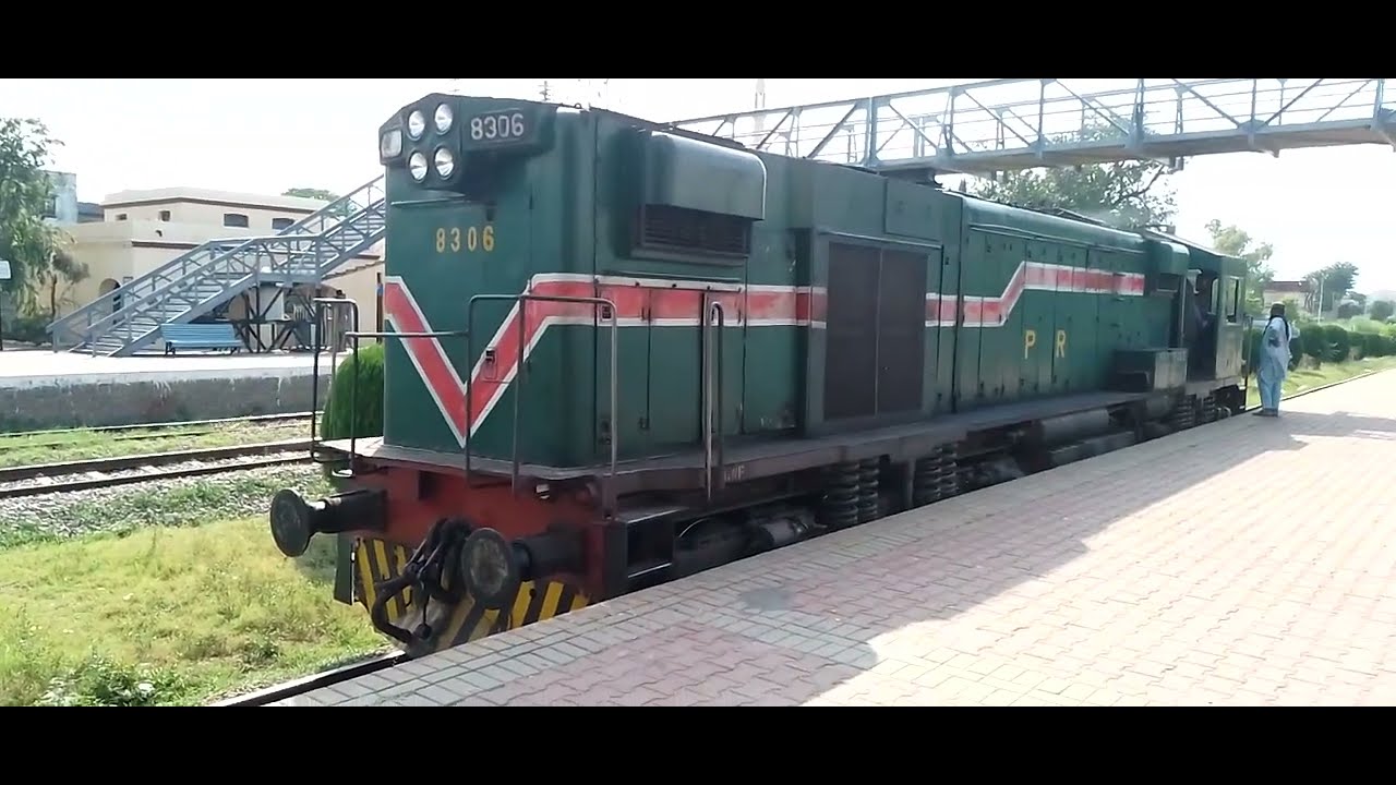Railway engine and trains | Pakistan | Gujar Khan Railway station 🚉 ...