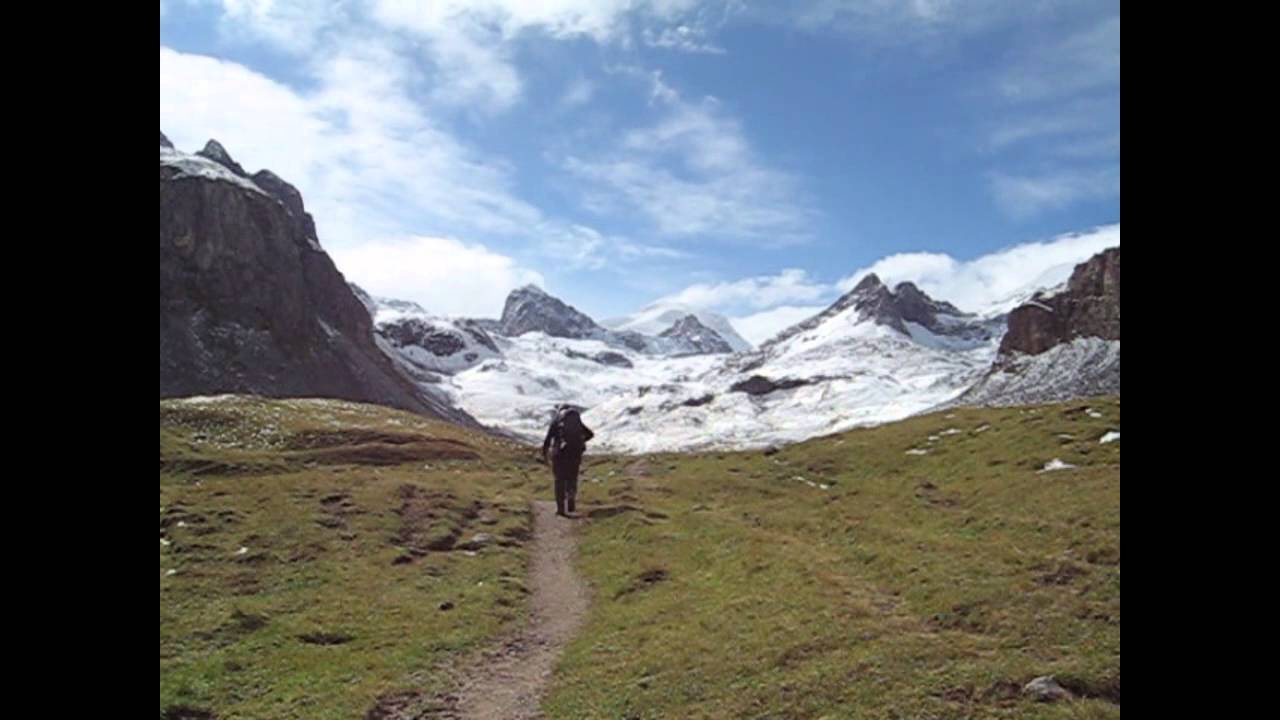 The GR5 trail through the French Alps: Chamonix to Modane - YouTube
