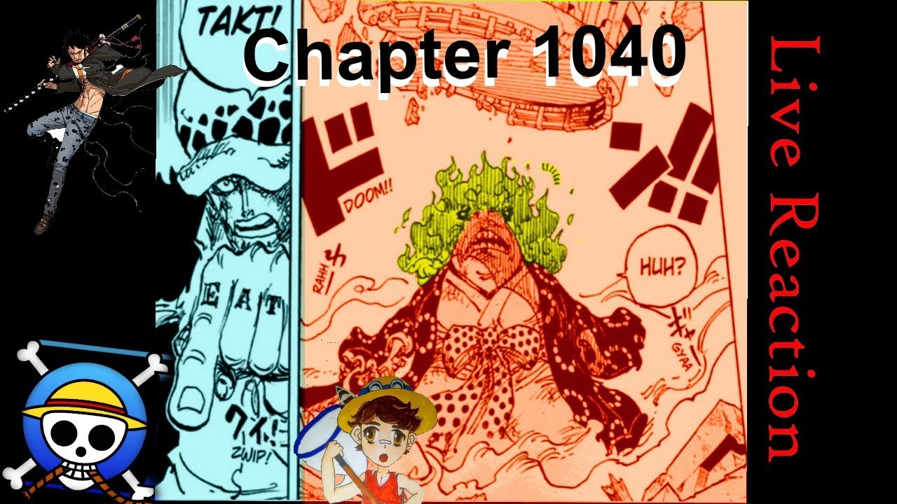 One Piece Chapter 1040/1041 Live Reaction Double Chapter - YouTube