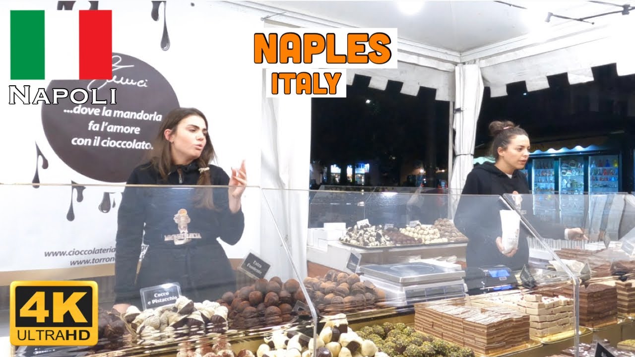 The chocolate festival in Naples - La festa del cioccolato a Napoli 🇮🇹 ...