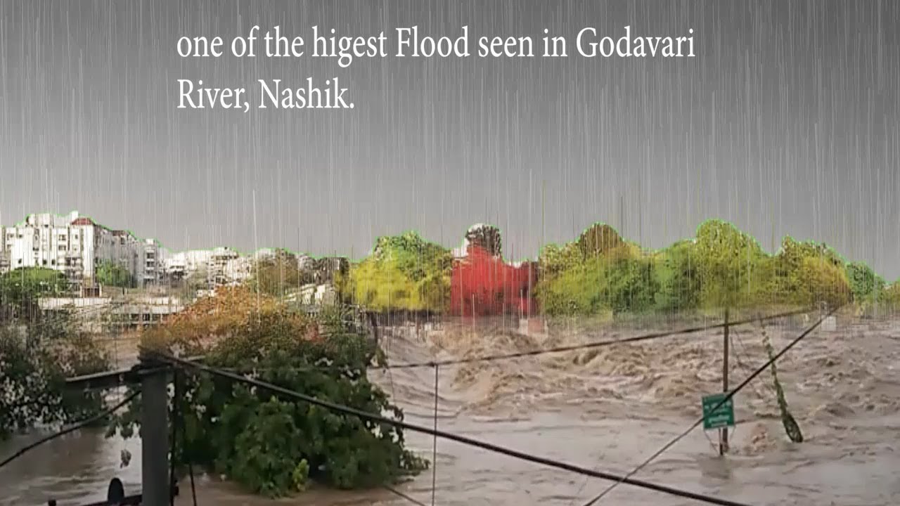 Godavari Flood, Nashik - YouTube