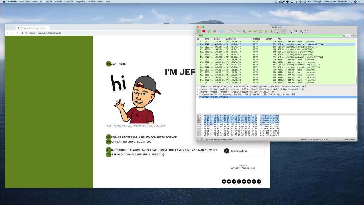 Wireshark with http requests - YouTube