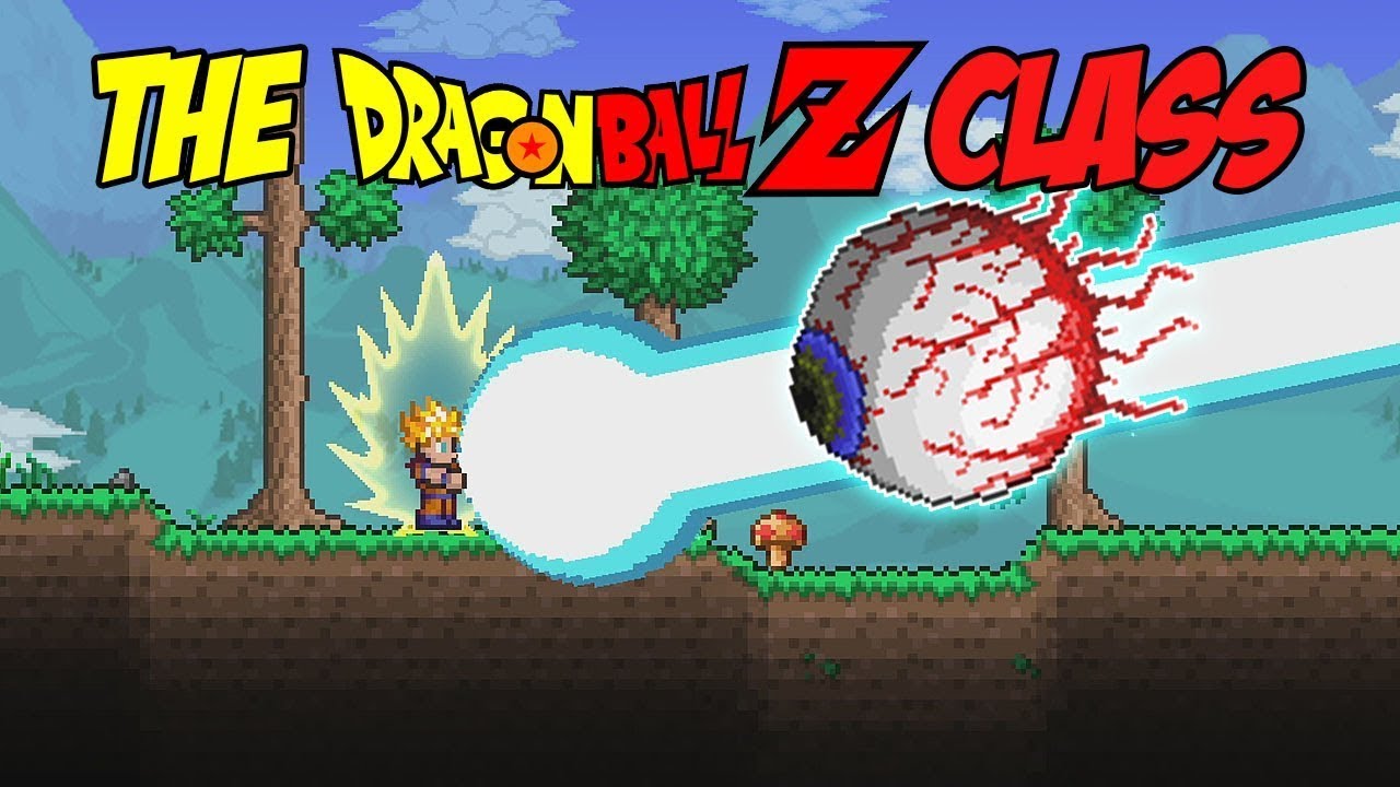 Terraria mod dragon ball multiplayer - YouTube