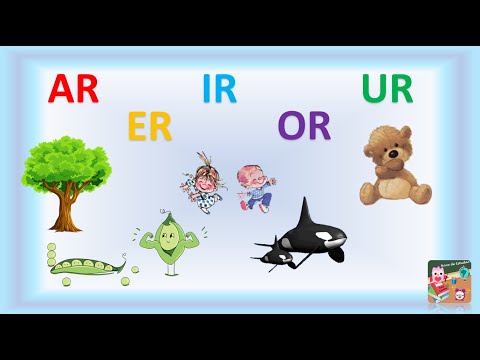 AR - ER - IR - OR - UR (parte 01) |Sílabas complexas | Vogais + R | Hora  de Estudar