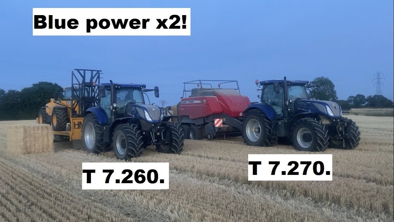T7.270 and T7.260 blue powers. - YouTube